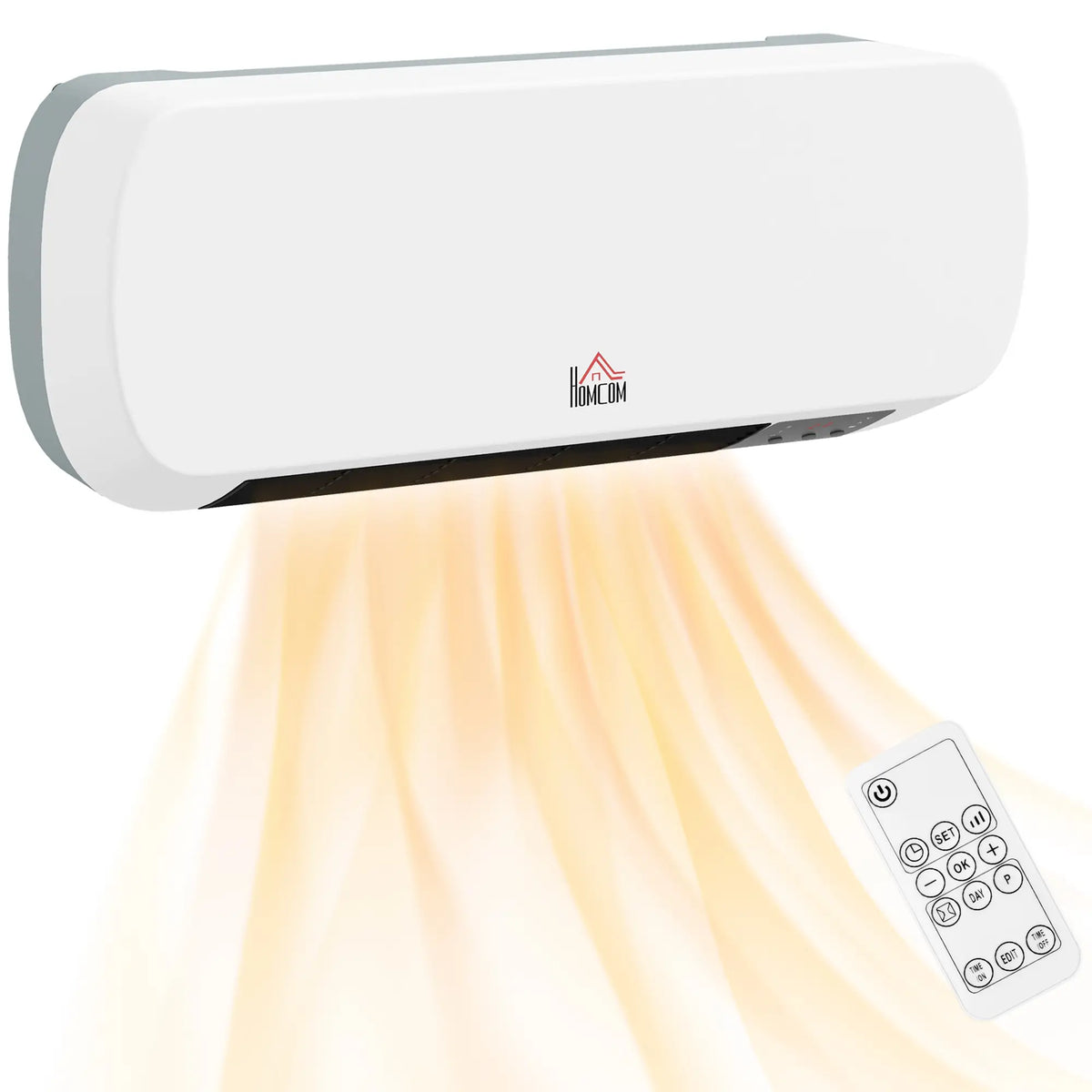 HOMCOM 2kW PTC Wall Mounted Heater – Aircare