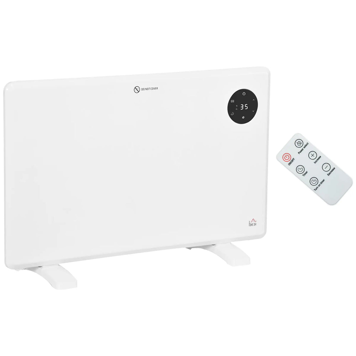 Homcom 1.2kW Free Standing / Wall Mounted Electric Heater – Aircare