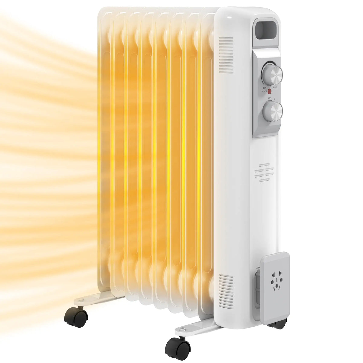 Homcom 2kW Portable Oil Filled Radiator – Aircare