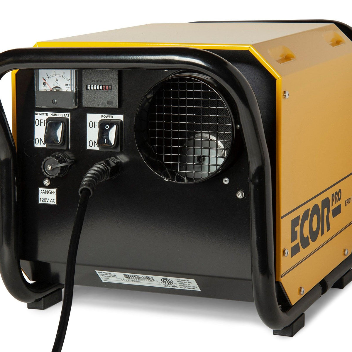 Ecor Pro DH2511 DryFan 35 Litre Desiccant Dehumidifier 110v – Aircare